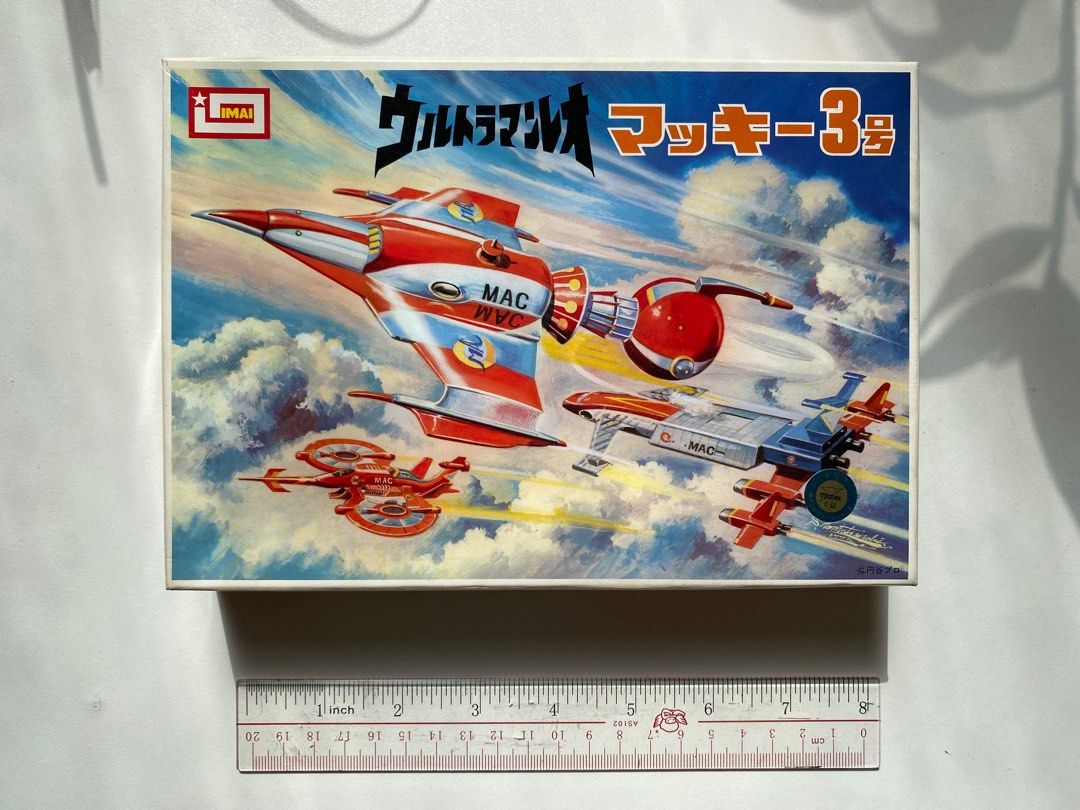 絕版 今井模型 超人尼奧 Ultraman Leo 宇宙巡邏隊 MAC 戰機 模型, 興趣及遊戲, 玩具 & 遊戲類 - Carousell