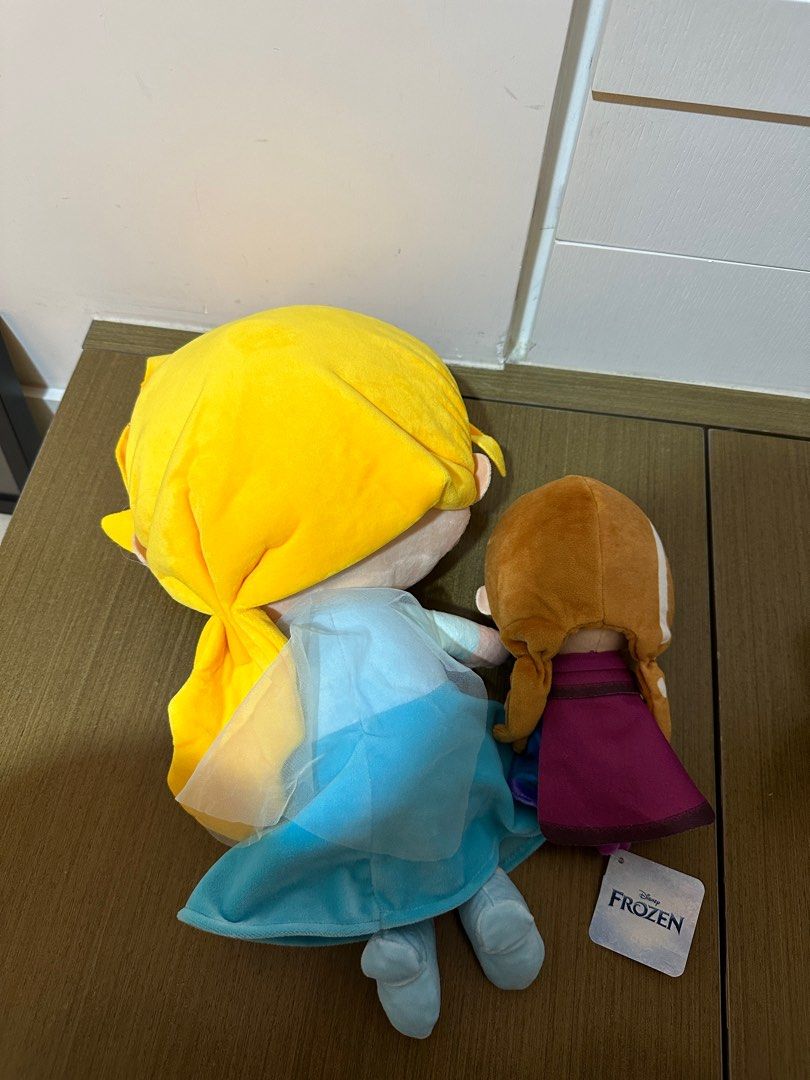 迪士尼公仔 Disney Plushies (Frozen-Elsa and Anna) (Toy Story Buzz Lightyear ...