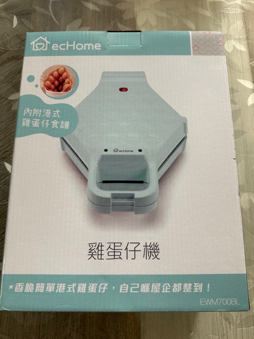 全新 ecHome 雞蛋仔機 $230, 家庭電器, 廚房電器, 焗爐及多士爐 - Carousell
