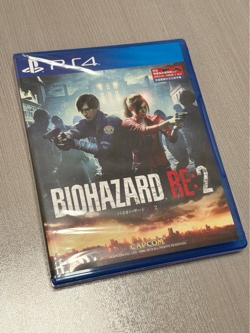 已開 PS4 免費升級 PS5 Biohazard RE 2 中英 Resident Evil 生化危機2 重製版, 電子遊戲, 電子遊戲 ...
