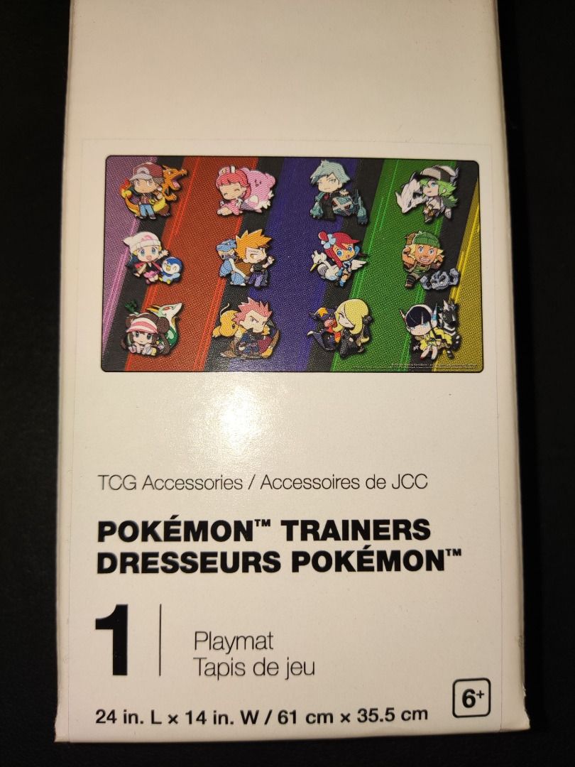 寶可夢 PTCG 桌墊 卡墊 迦勒爾訓練家 海外寶可夢中心銷售 原廠 正版 大賽可用, 書籍、休閒與玩具, 玩具、公仔、桌遊在旋轉拍賣