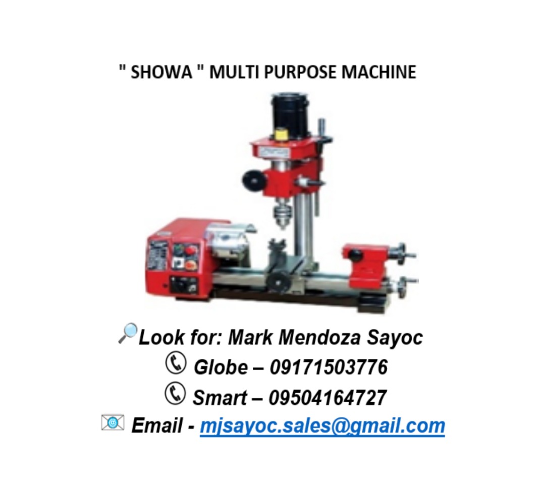 " SHOWA " MULTI PURPOSE MACHINE, Commercial & Industrial, Construction ...