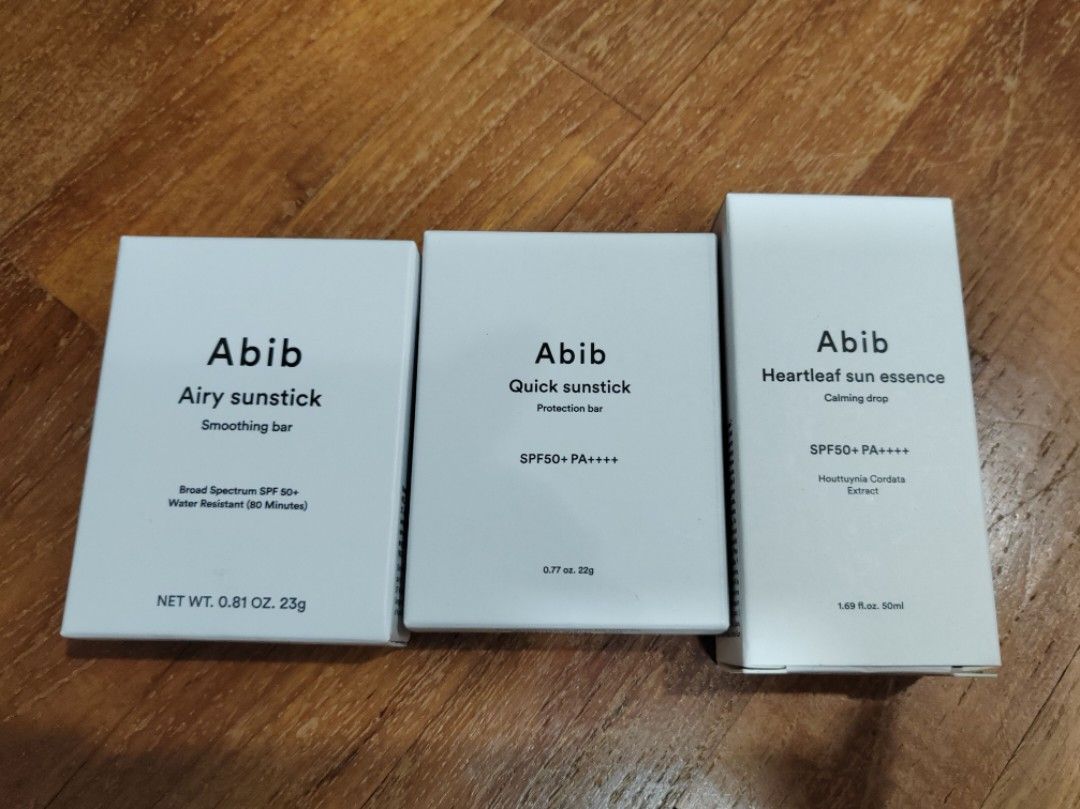 Abib sunstick SPF sun essence sunscreen sun stick, Beauty & Personal Care, Face, Face Care on ...