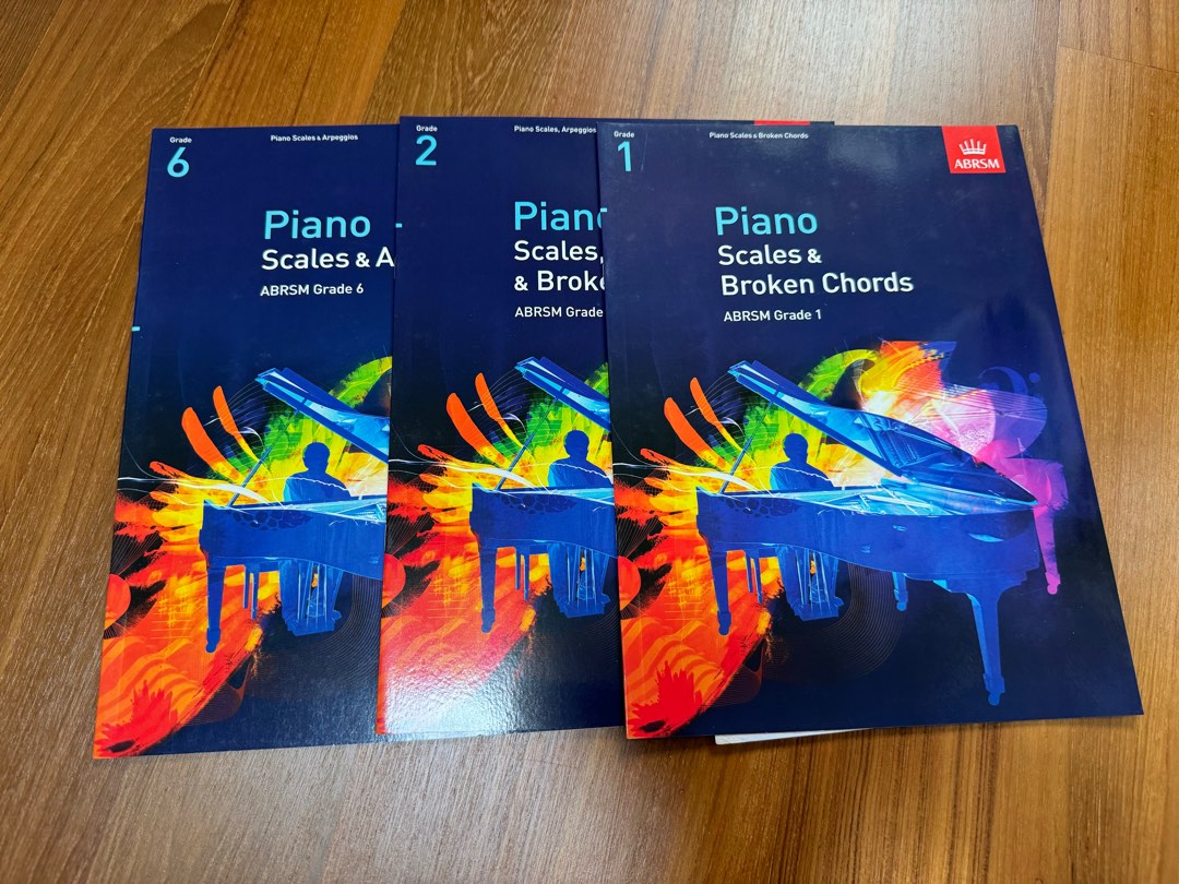 ABRSM scales books, Hobbies & Toys, Music & Media, Music Scores on ...