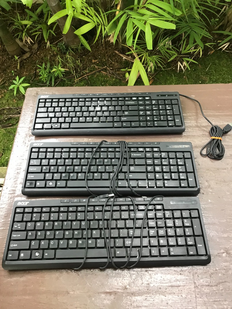Acer computer keyboard. In good working condition. $6 each., Computers & Tech, Parts ...