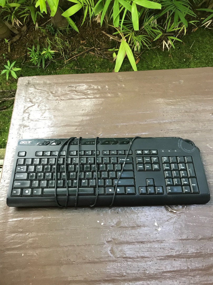 Acer computer keyboard. Model SK-9625. In good working condition., Computers & Tech, Parts ...
