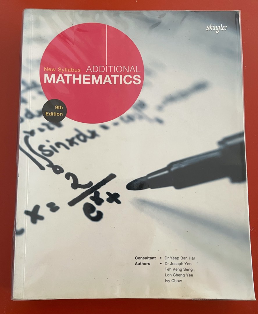 Additional Mathematics Textbook, Hobbies & Toys, Books & Magazines ...