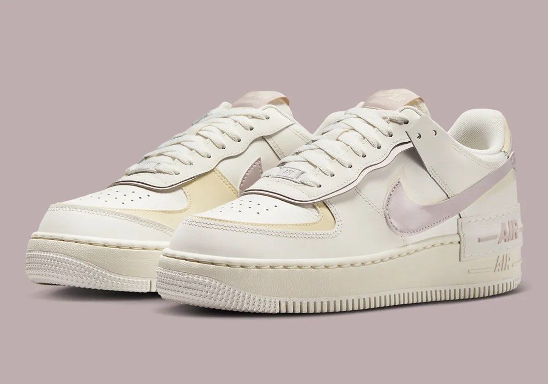 Air Force 1 Shadow 'Platinum Violet', Women's Fashion, Footwear ...