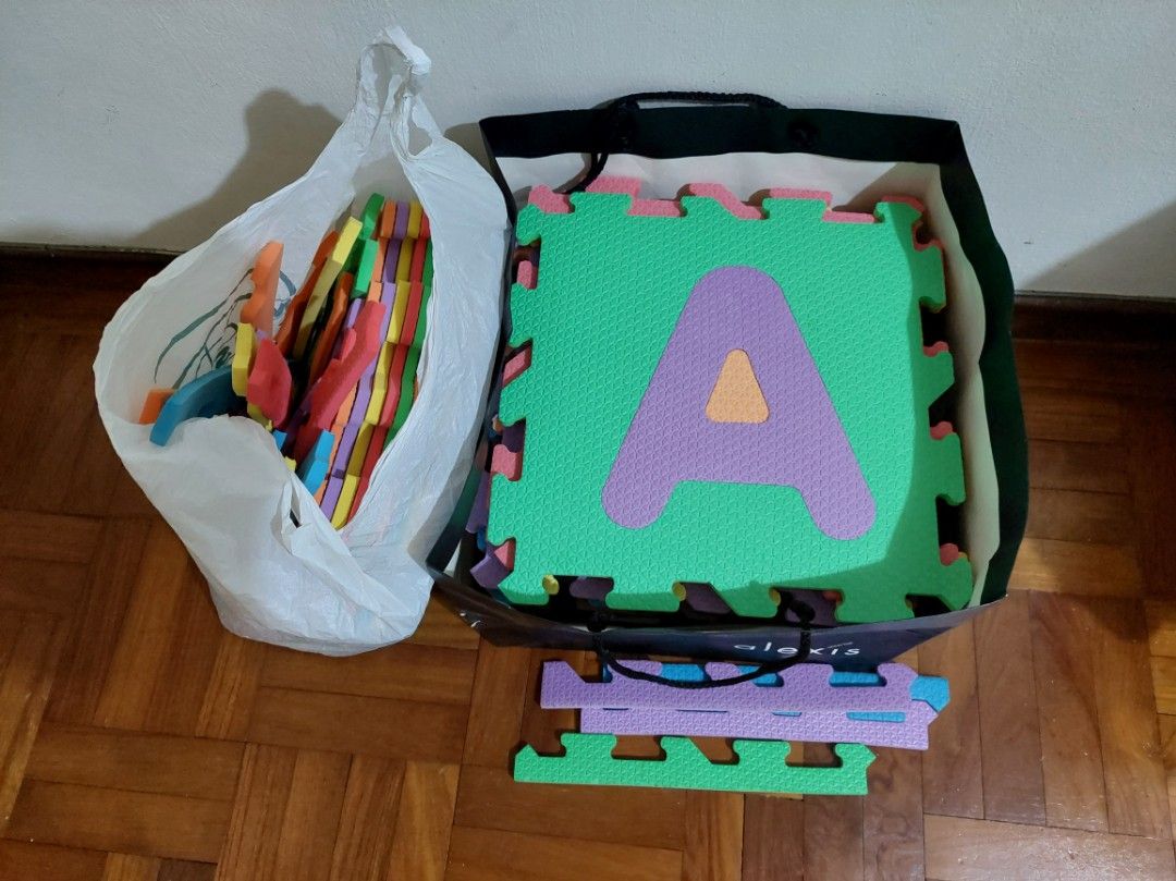 Alphabet foam play mat, Babies & Kids, Baby Nursery & Kids Furniture ...