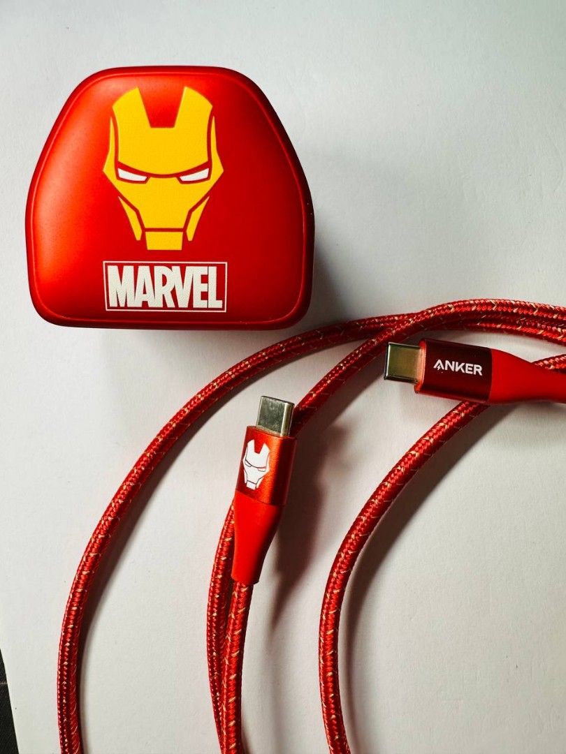Anker x Marvel PowerPort III Nano 20W USB C Charger And PowerLine+ II ...
