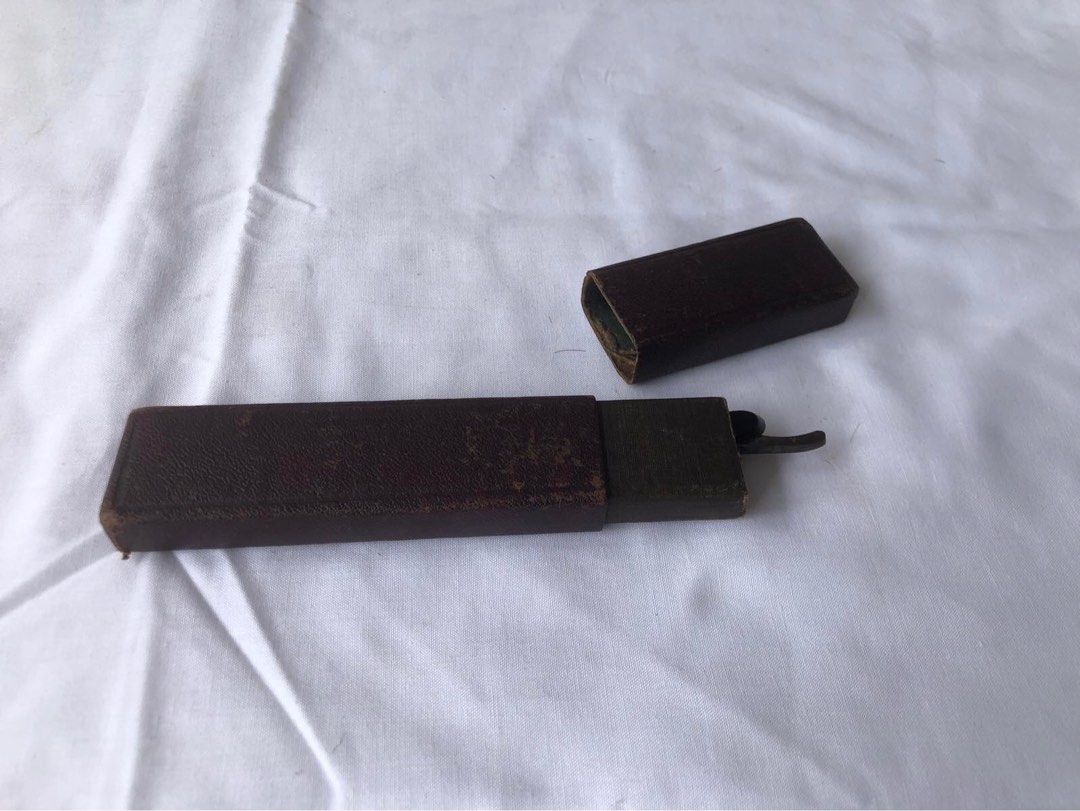Antique Bengall Razor Cadman Sheffield England with Leather Case C4 ...