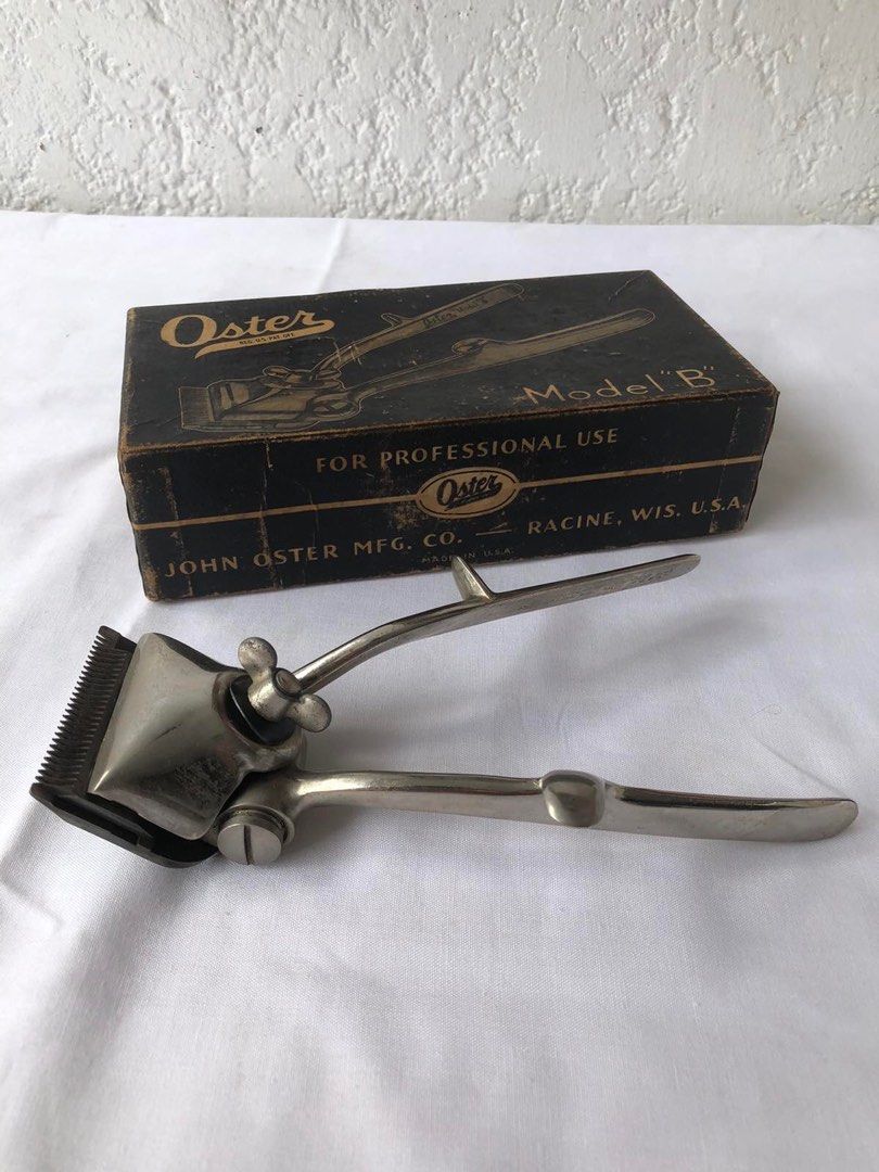 Antique Oster Hair Clipper Model B with Box C4, Hobbies & Toys ...
