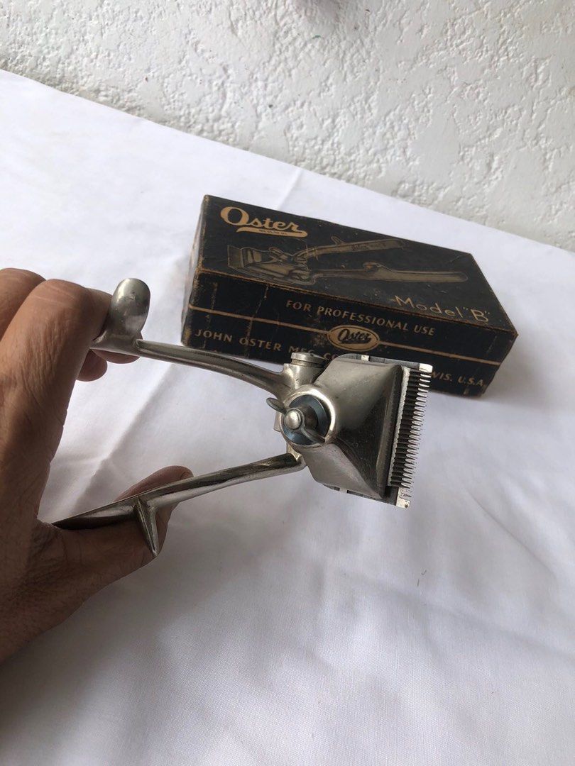 Antique Oster Hair Clipper Model B with Box C4, Hobbies & Toys ...
