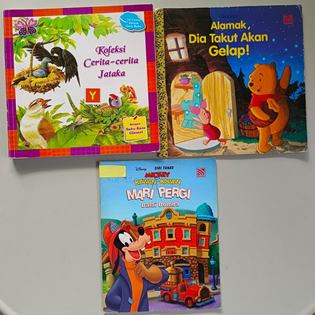 Assorted Malay Books BM Bahasa Melayu Buku Cerita Preloved Children's ...