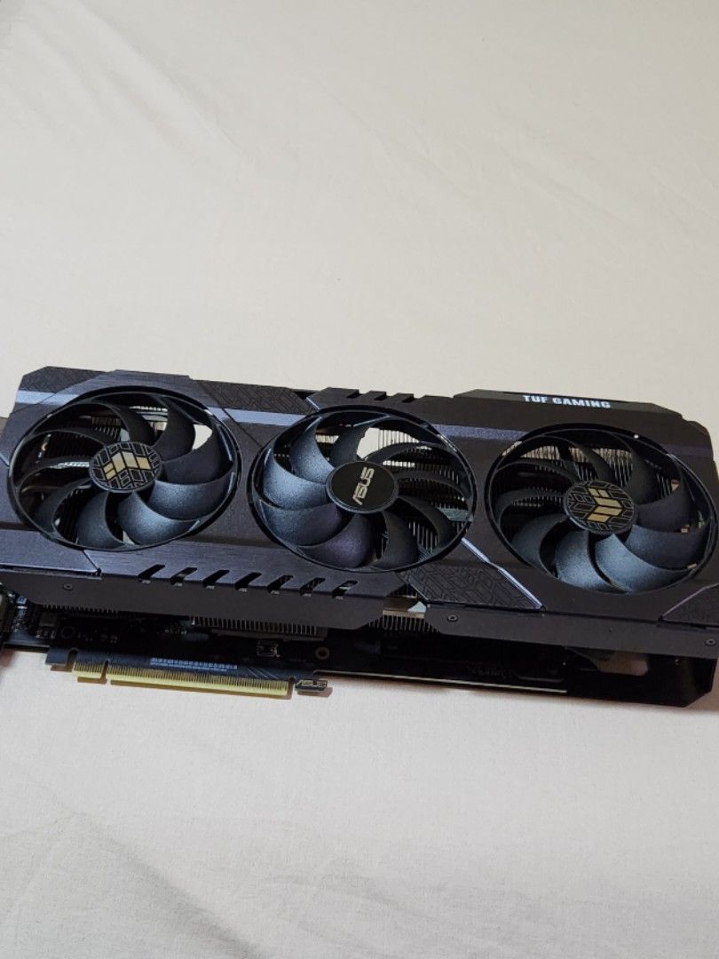 ASUS TUF Gaming 3 Fan NVIDIA GeForce RTX 3060 12GB GDDR6 OC Edition ...