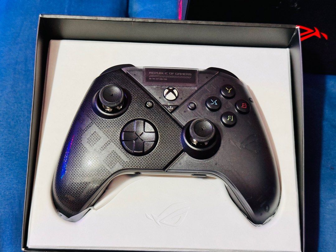 auth bnew ASUS ROG RAIKIRI PC Video Game Xbox Controller, Video Gaming ...