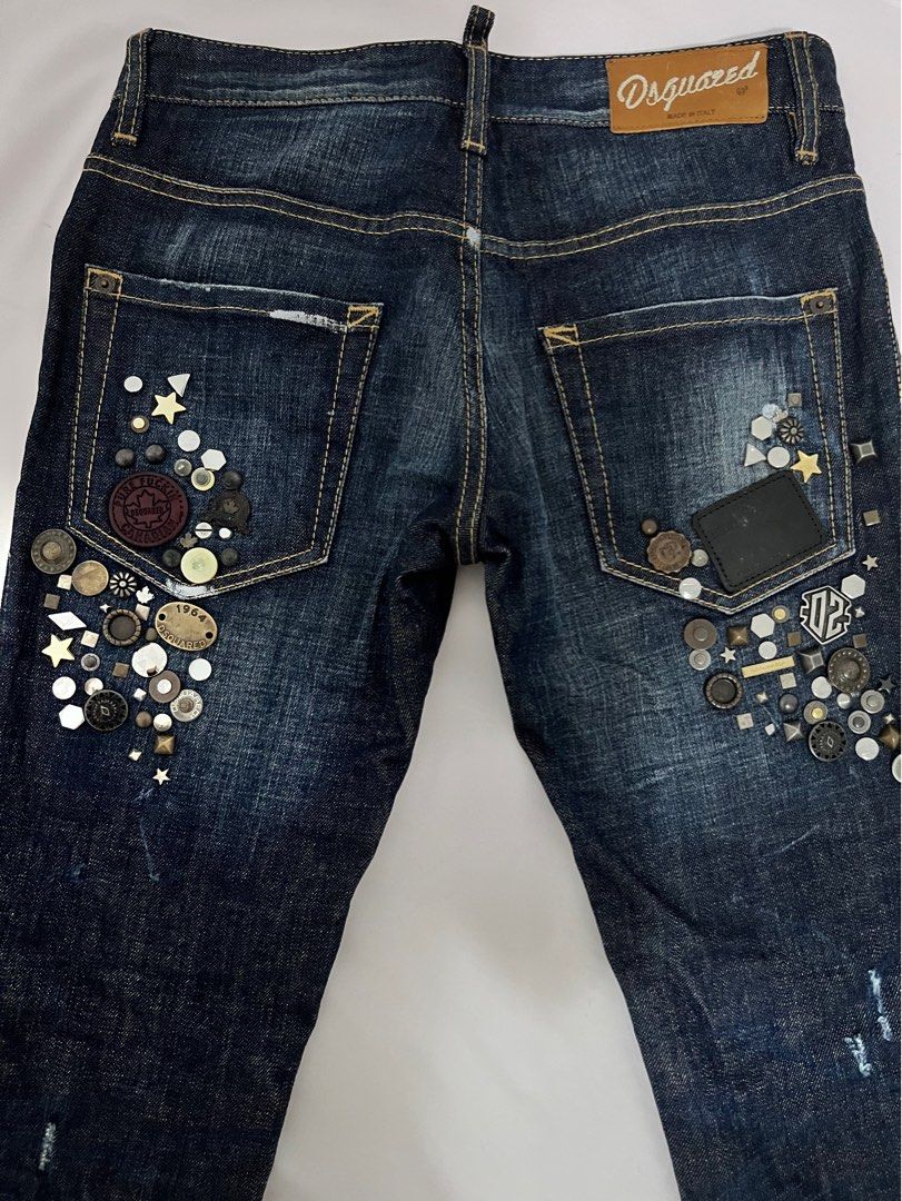Authentic Dsquared Fit Jeans, Men's Fashion, Bottoms, Jeans on Carousell