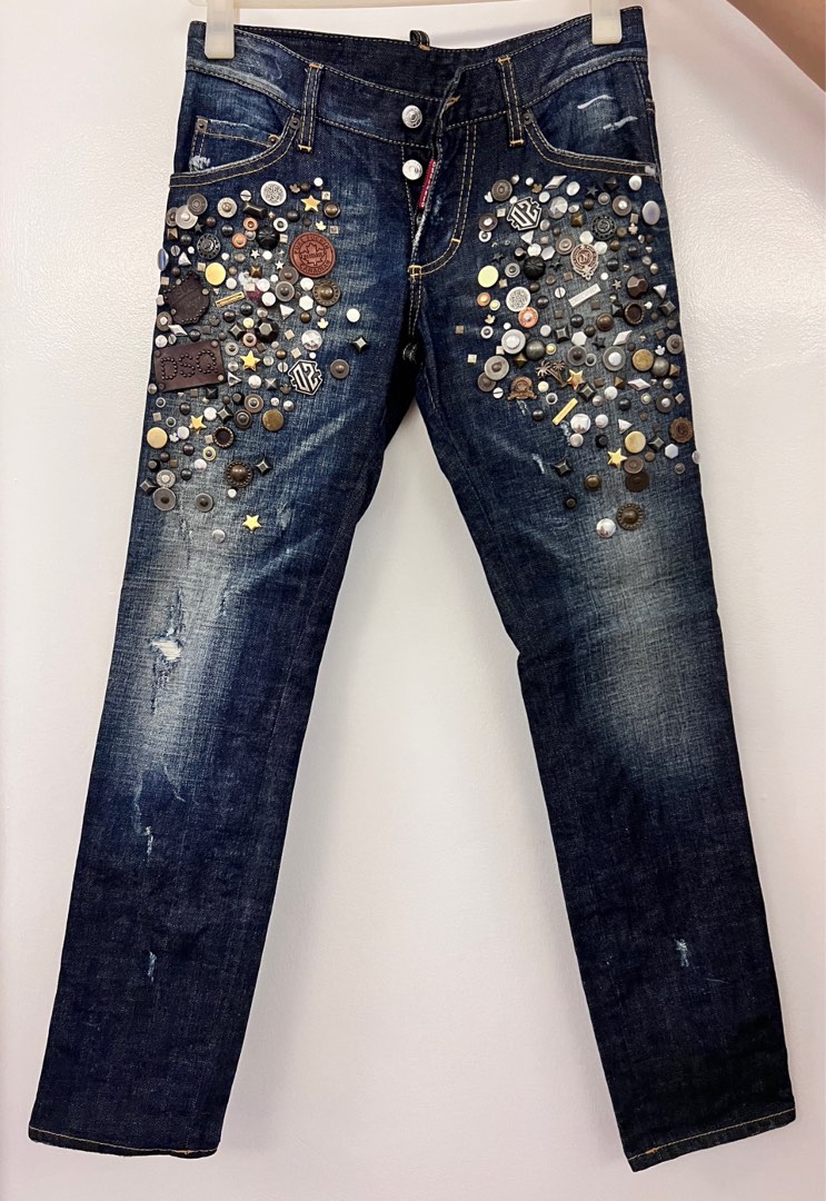 Authentic Dsquared Fit Jeans, Men's Fashion, Bottoms, Jeans on Carousell