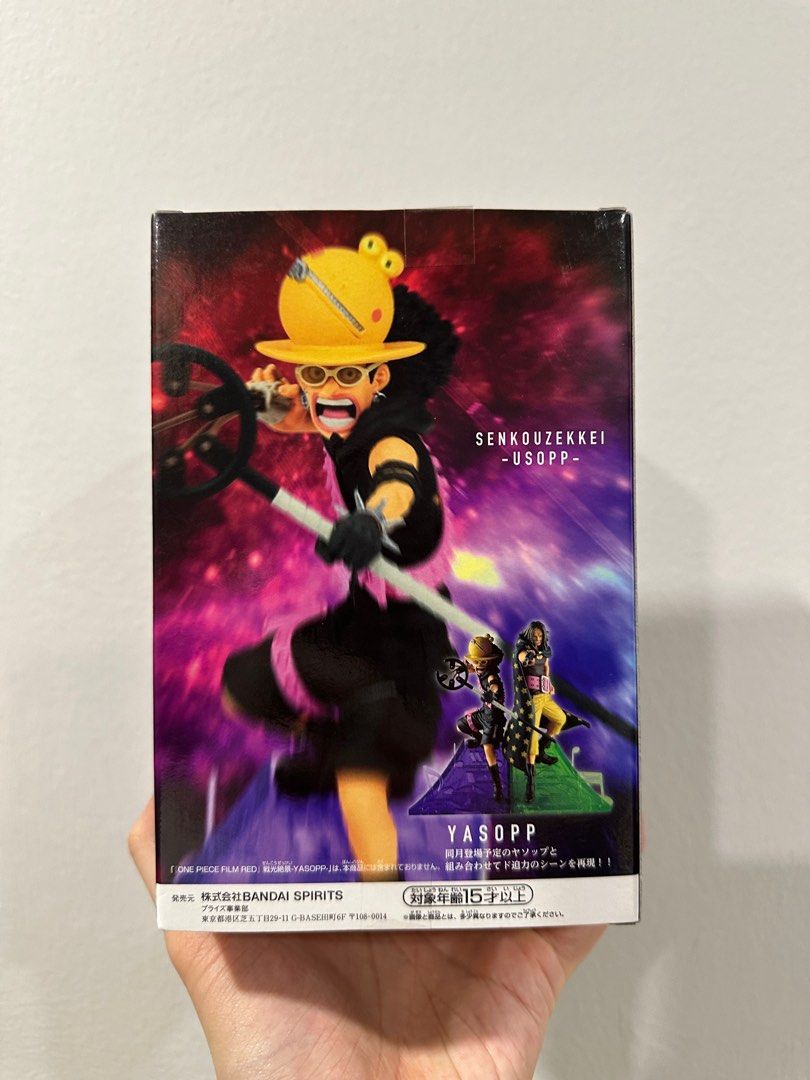 [Authentic] ONE PIECE FILM RED SENKOZEKKEI USOPP, Hobbies & Toys, Toys & Games on Carousell