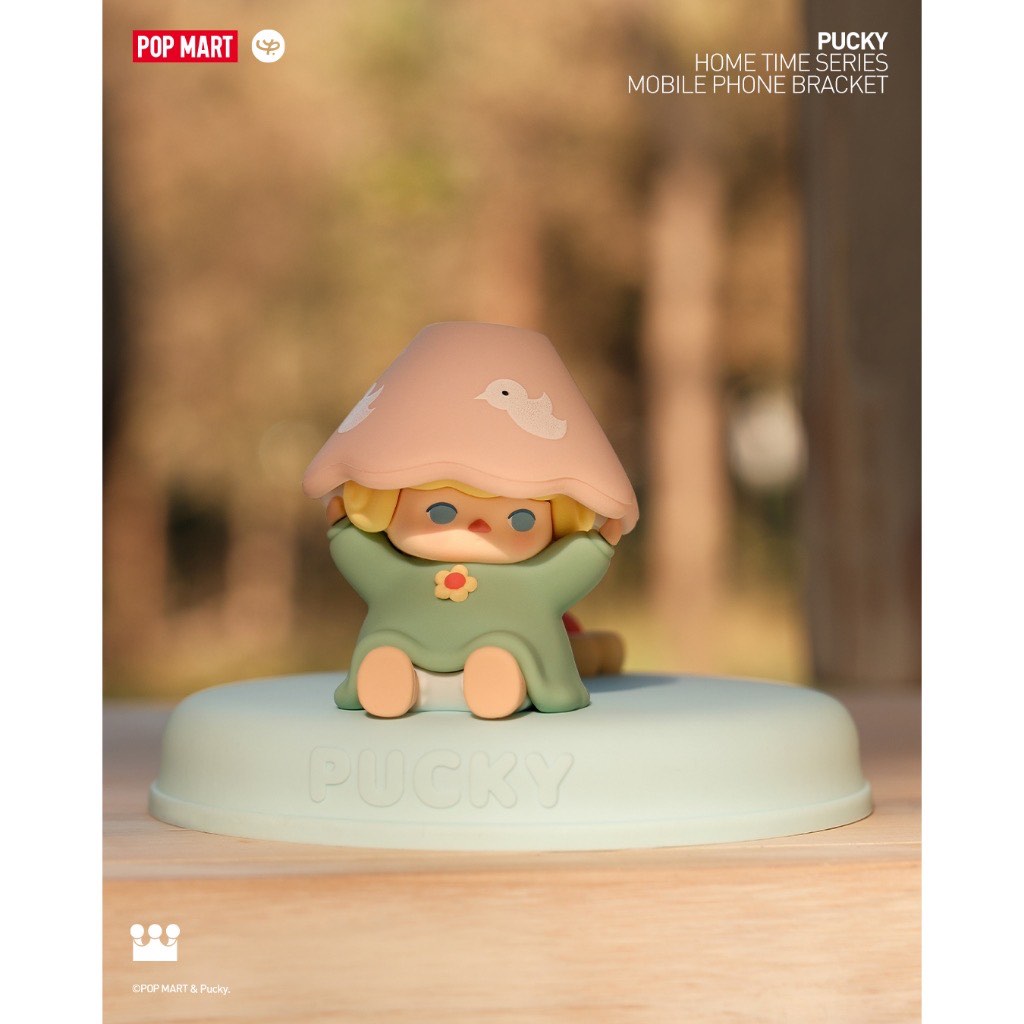 Authentic Popmart POP MART PUCKY Home Time Series - Mobile Phone ...