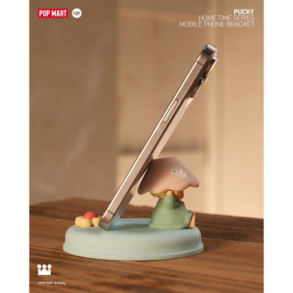 Authentic Popmart POP MART PUCKY Home Time Series - Mobile Phone ...
