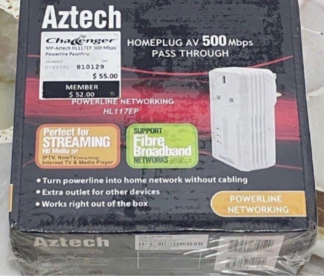 Aztech Homeplug, Computers & Tech, Parts & Accessories, Networking on ...