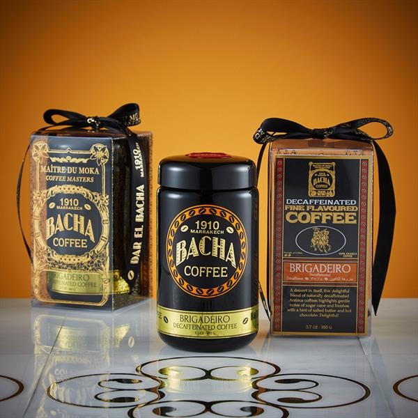 BACHA COFFEE Brigaderio Decaffeinated Coffee 160g, Food & Drinks ...