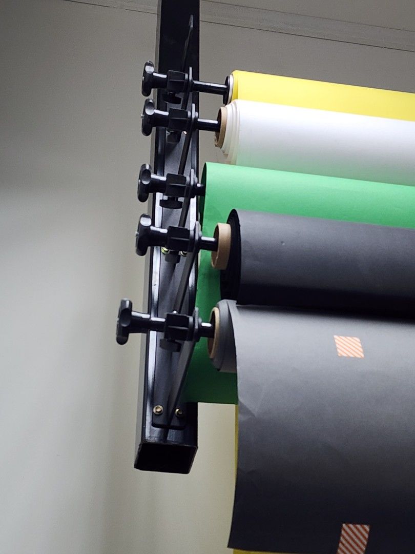 Photo Studio Backdrop System with custom made drop holder Pannels ...