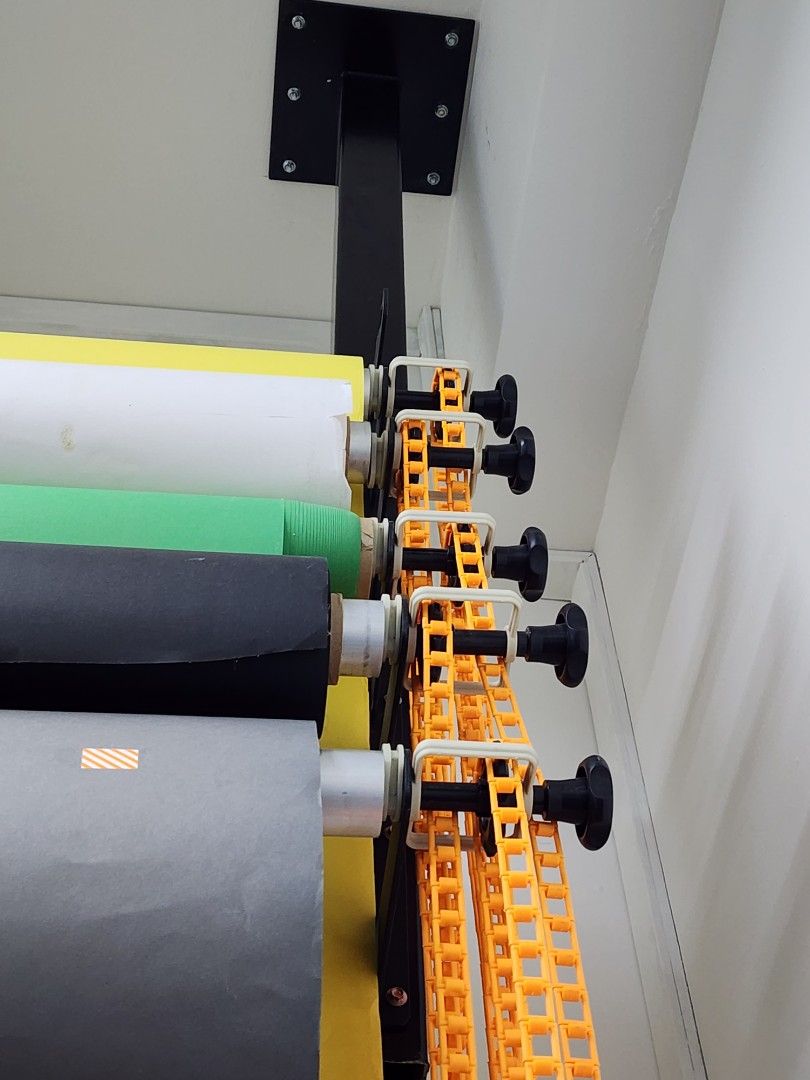 Photo Studio Backdrop System with custom made drop holder Pannels ...