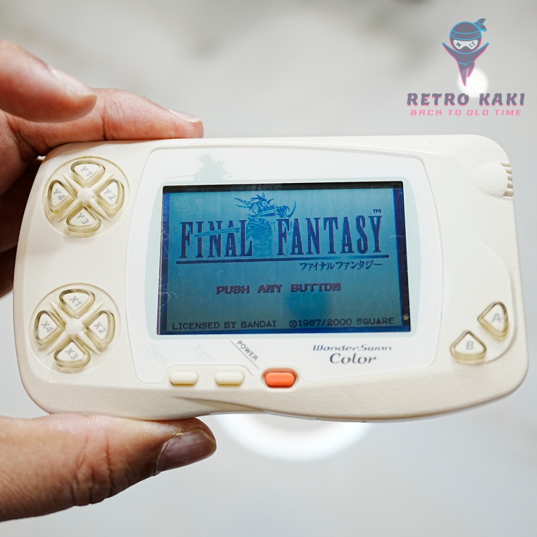 Bandai WonderSwan Color FINAL FANTASY with game, Video Gaming, Video ...