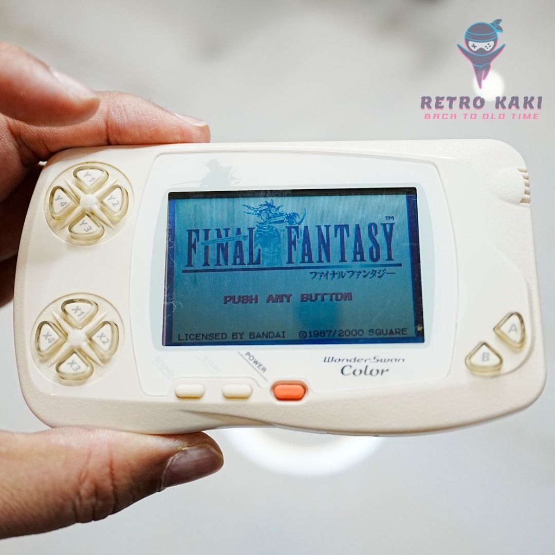 Bandai WonderSwan Color FINAL FANTASY with game, Video Gaming, Video ...