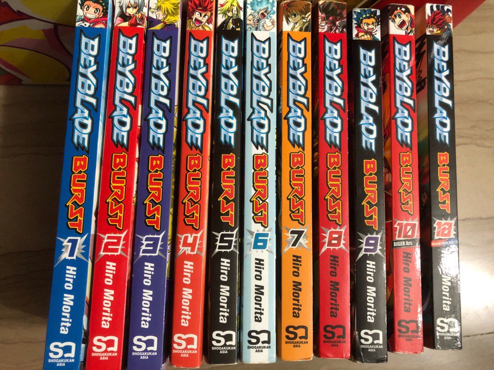 Beyblade Burst Comics (book 1 to book 10 & 18), Hobbies & Toys, Books ...