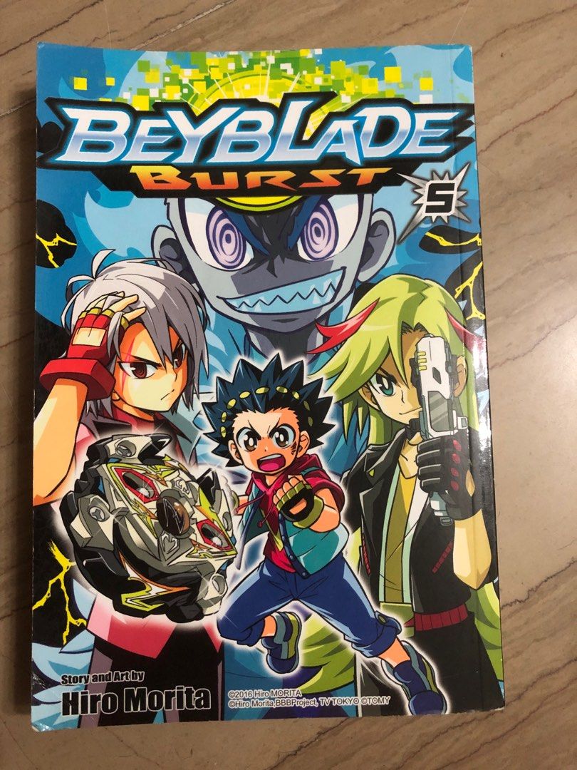 Beyblade Burst Comics (book 1 to book 10 & 18), Hobbies & Toys, Books ...