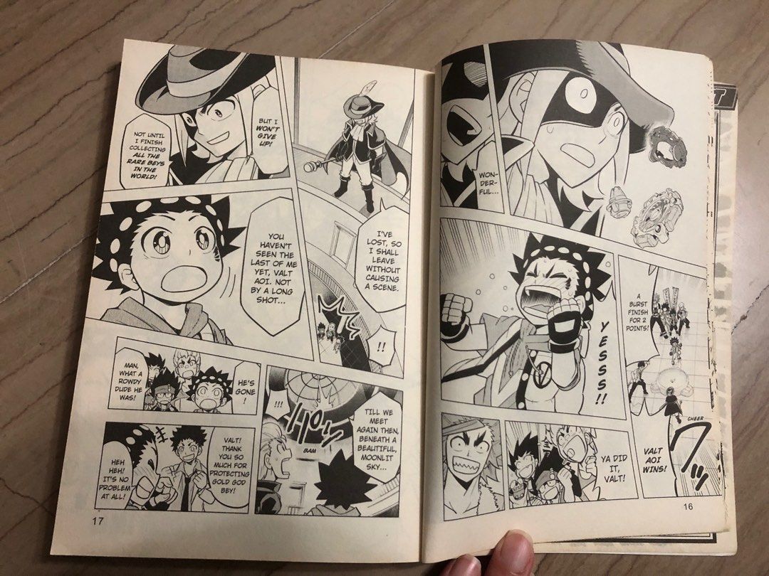 Beyblade Burst Comics (book 1 to book 10 & 18), Hobbies & Toys, Books ...