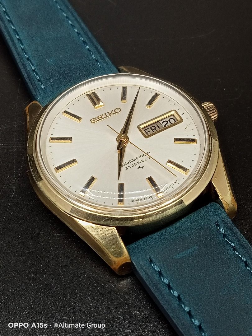 Birthday Watch April 1967! Seiko 5106-8010 Seikomatic-P DAINI JDM 33J ...