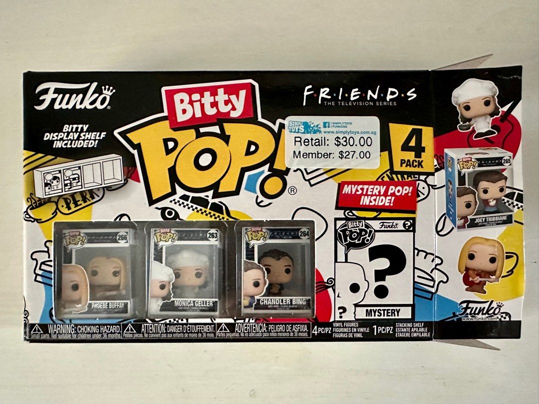 Bitty Pop Friends, Hobbies & Toys, Toys & Games on Carousell