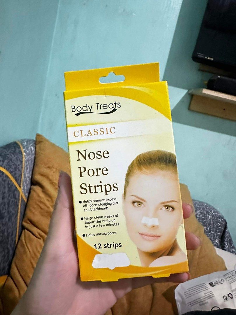 Body Treats Classic Nose Pore Strips Brand new 12 strips Blackheads ...