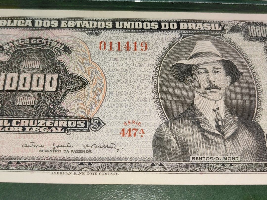 Brazil ND1966 10000 Cruzeiros pick, Hobbies & Toys, Memorabilia ...