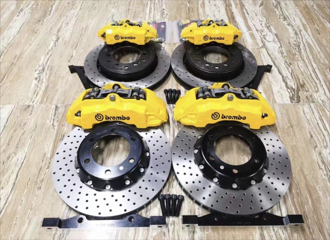 Brembo second-hand genuine dismantling four piston six piston modified ...