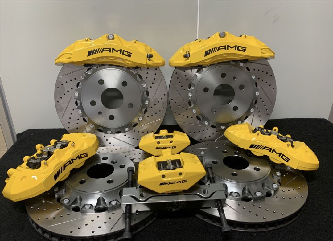 Brembo second-hand genuine dismantling four piston six piston modified ...