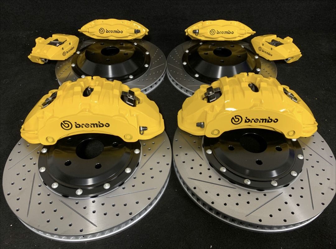 Brembo second-hand genuine dismantling four piston six piston modified ...