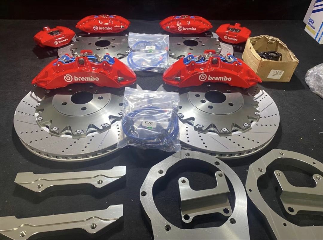 Brembo second-hand genuine dismantling four piston six piston modified ...