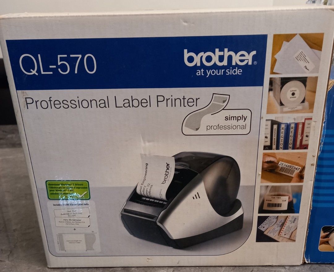 Brother Label Printer With Starter Pack, Computers & Tech, Printers ...