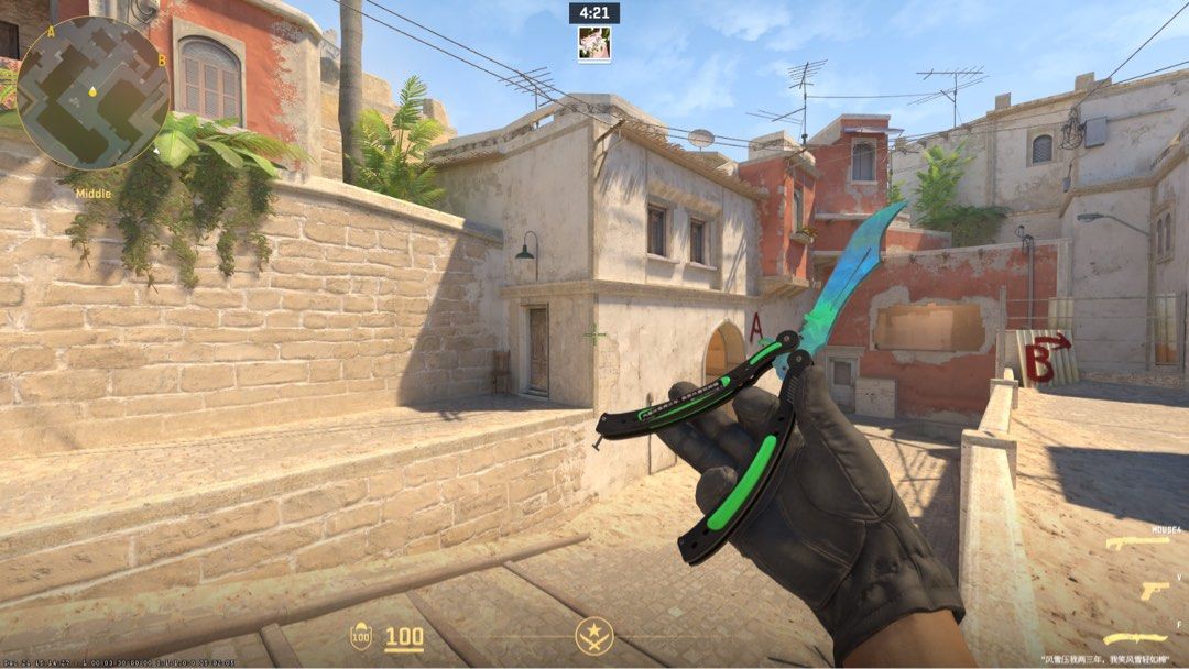 [BUFF PRICE] CSGO CS2 Butterfly Knife | Gamma Doppler P3 FN 0.004fv ...