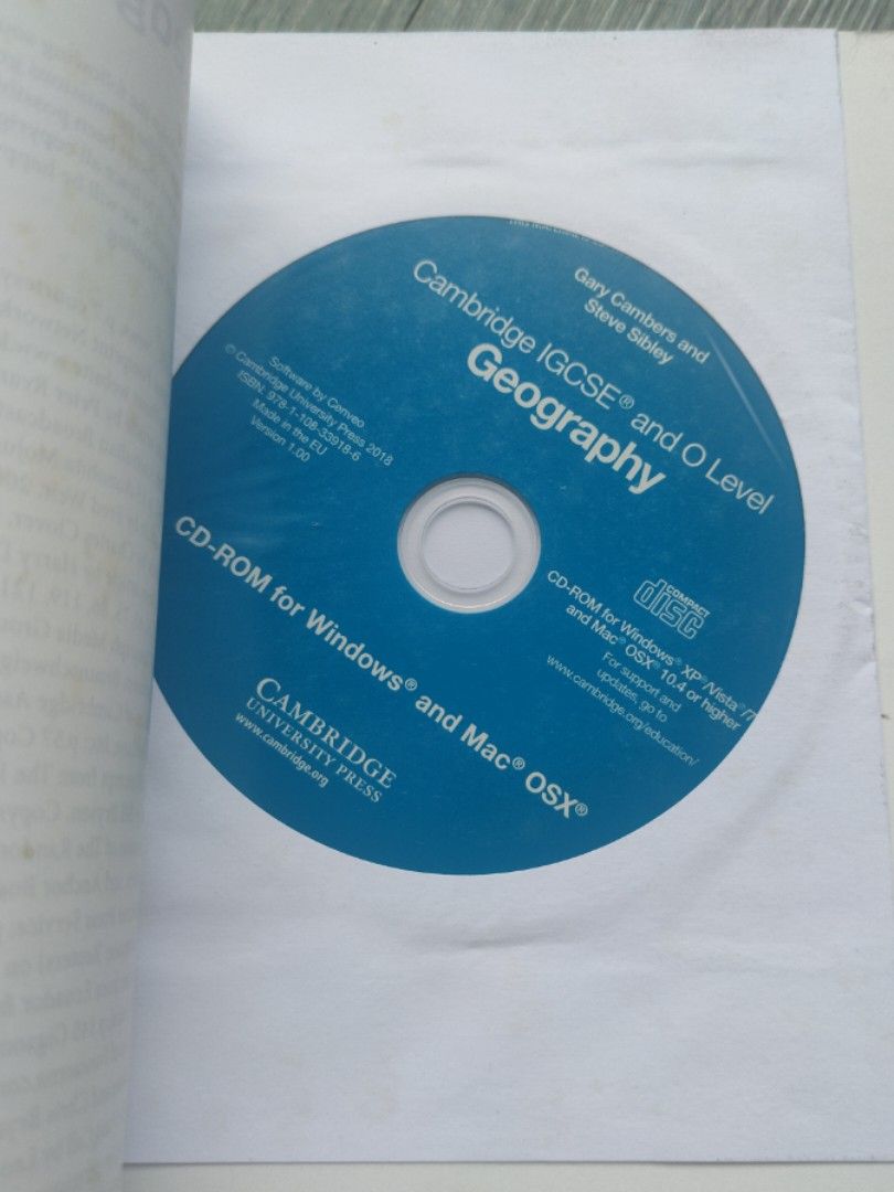 Cambridge Igcse And O Level Geography Coursebook Hobbies And Toys Books And Magazines Textbooks On