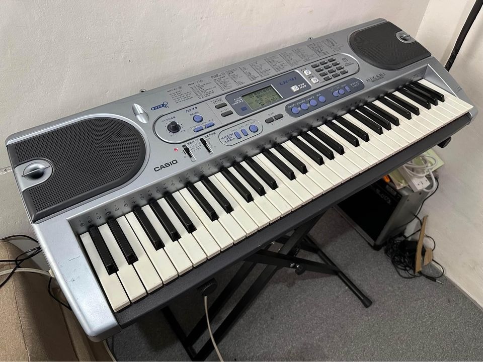 Casio LK41 61 Keys Touch Response Piano Keyboard, Hobbies & Toys, Music ...