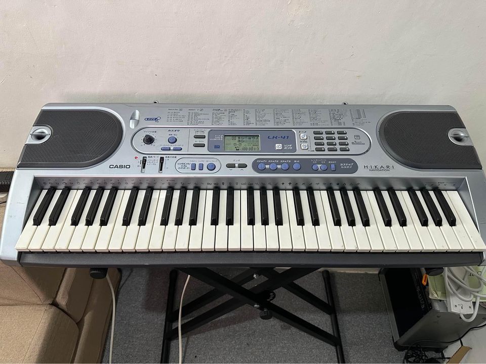Casio LK41 61 Keys Touch Response Piano Keyboard, Hobbies & Toys, Music ...
