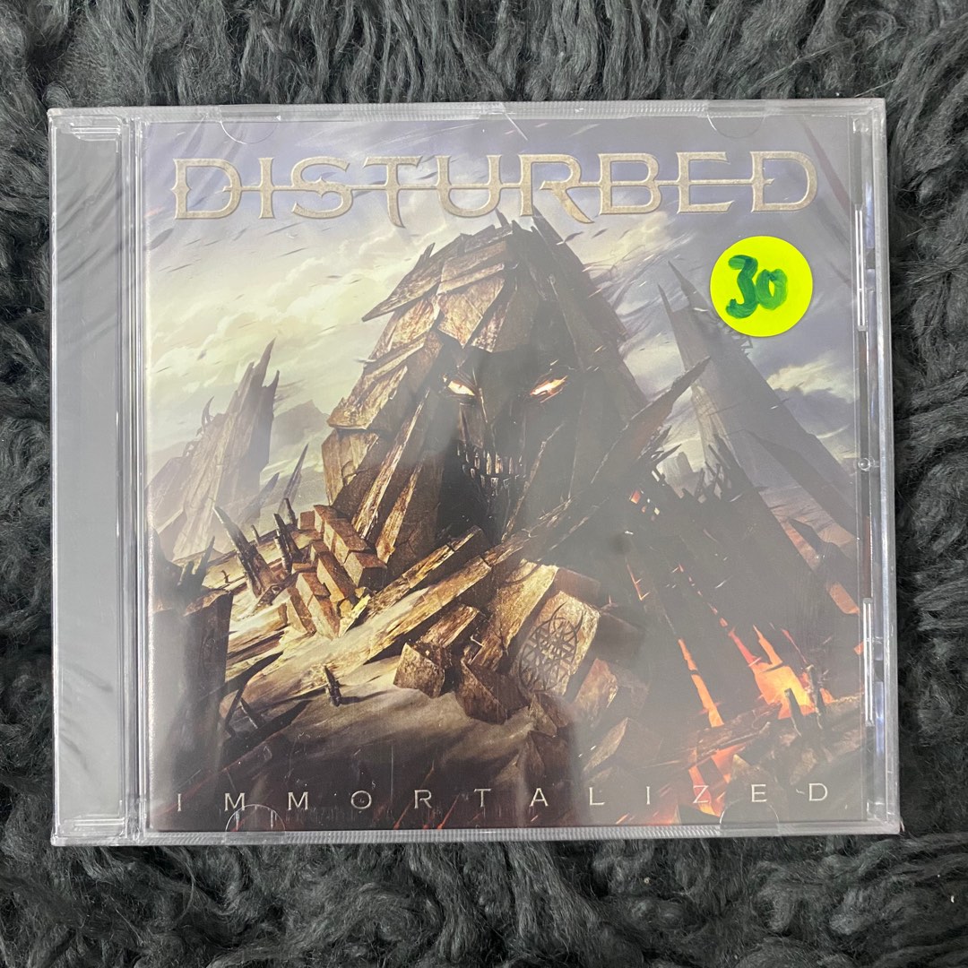 CD DISTURBED Immortalized, Hobbies & Toys, Music & Media, CDs & DVDs on ...
