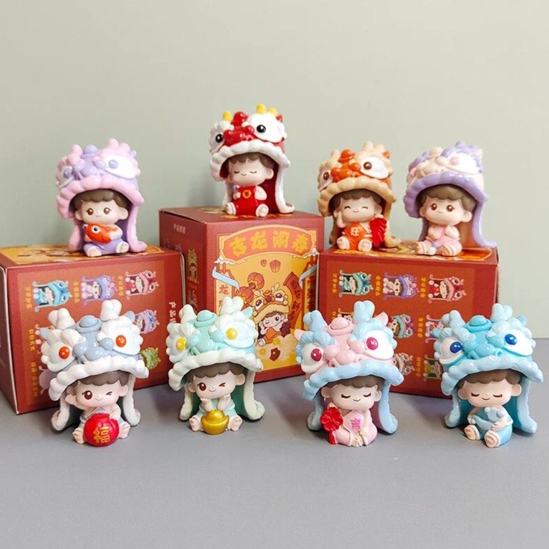 Chinese New Year Blind Box | Year Of Dragon | CNY Figurine | CNY ...