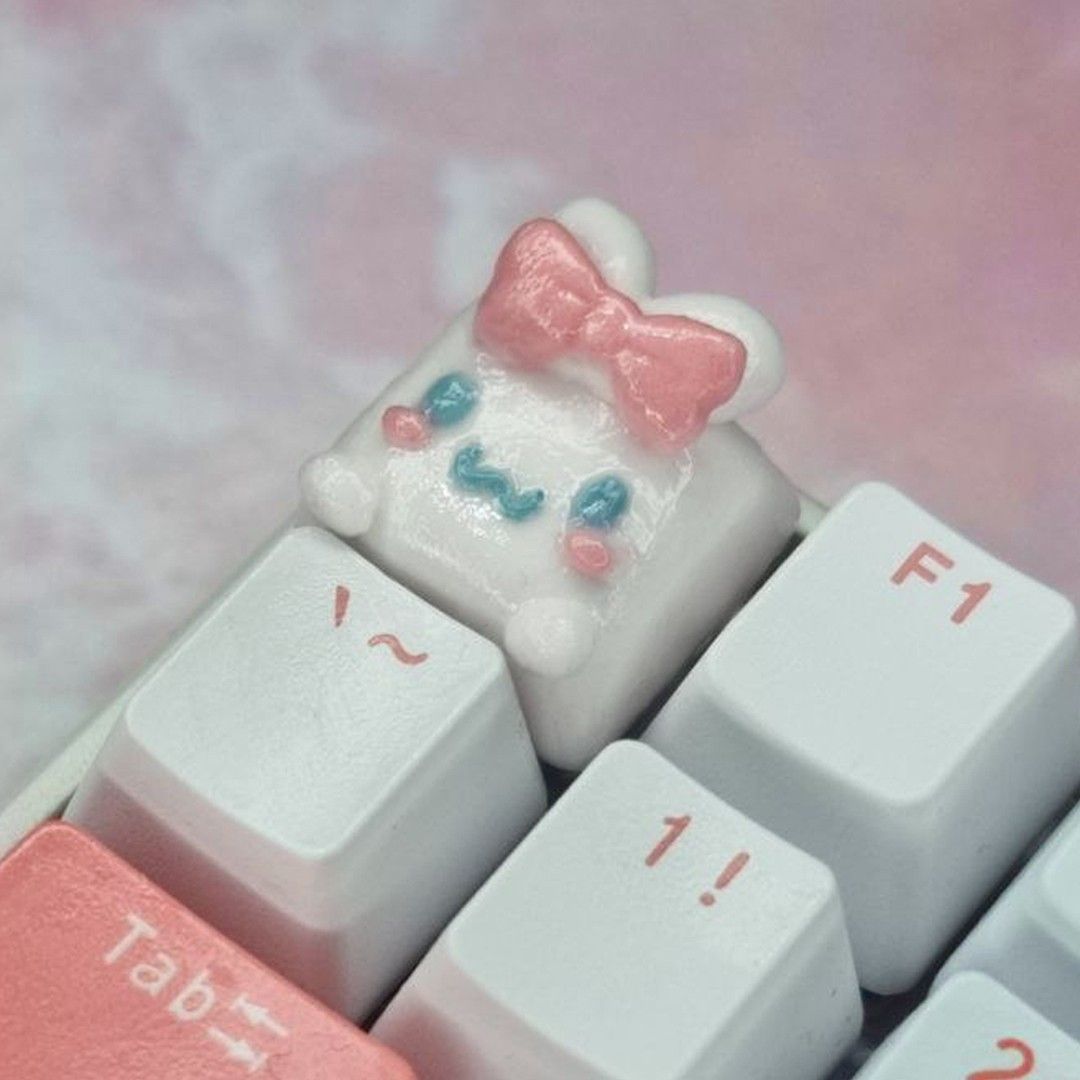 Cinnamoroll Keycap Ribbon Artisan, Computers & Tech, Parts ...